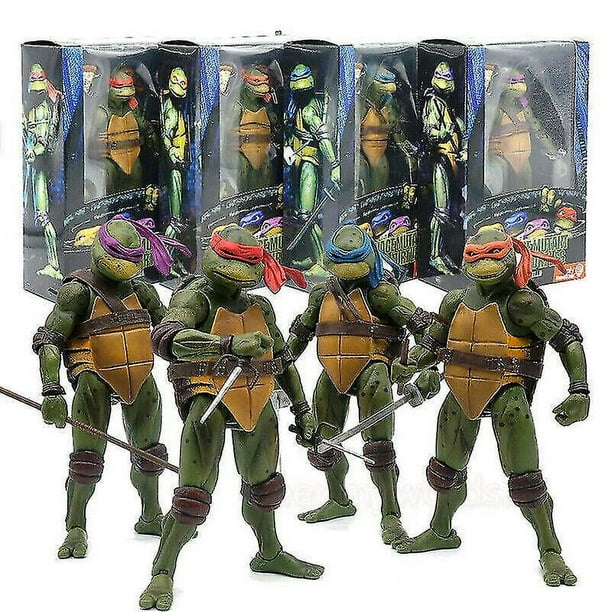 Neca Tmnt Teenage Mutant Ninja Turtles 1990s Movie 7" Action Figure ...