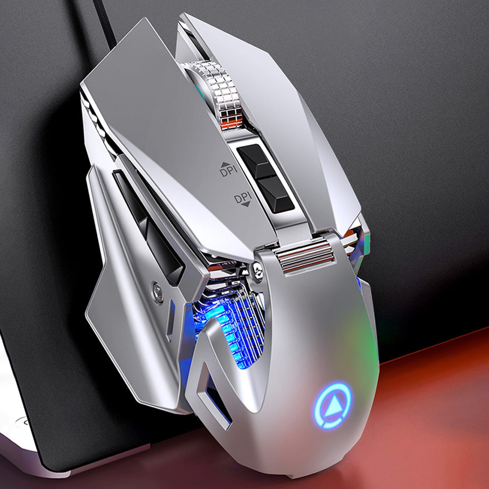 Qiopertar Gravure esports mécanique filaire Gaming souris macro ...