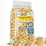 FabQual's Bundle - 2lb Atkinsons Sugar-Free Peanut Butter Bars: Bulk ...