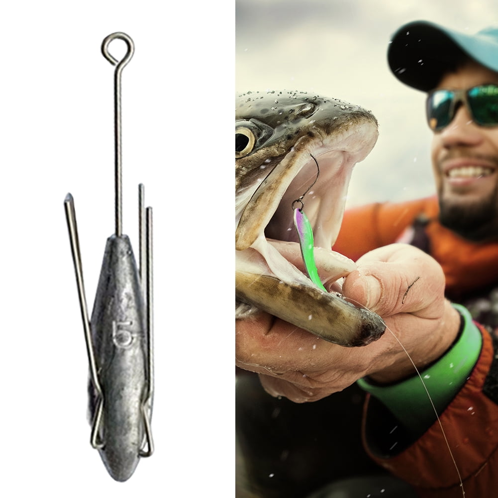 Pesas Pesca Subsinio Flujos Pesos Long Tail para Dulce Salada | Walmart ...