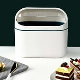 Darzheoy Mini Trash Can with Lid, Removable Small Garbage Can, Tiny ...