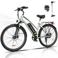 "COLORWAY 500W E Bike, 28"" UL2849 36V/12Ah, 7-Speed, BK27M City Bike ...