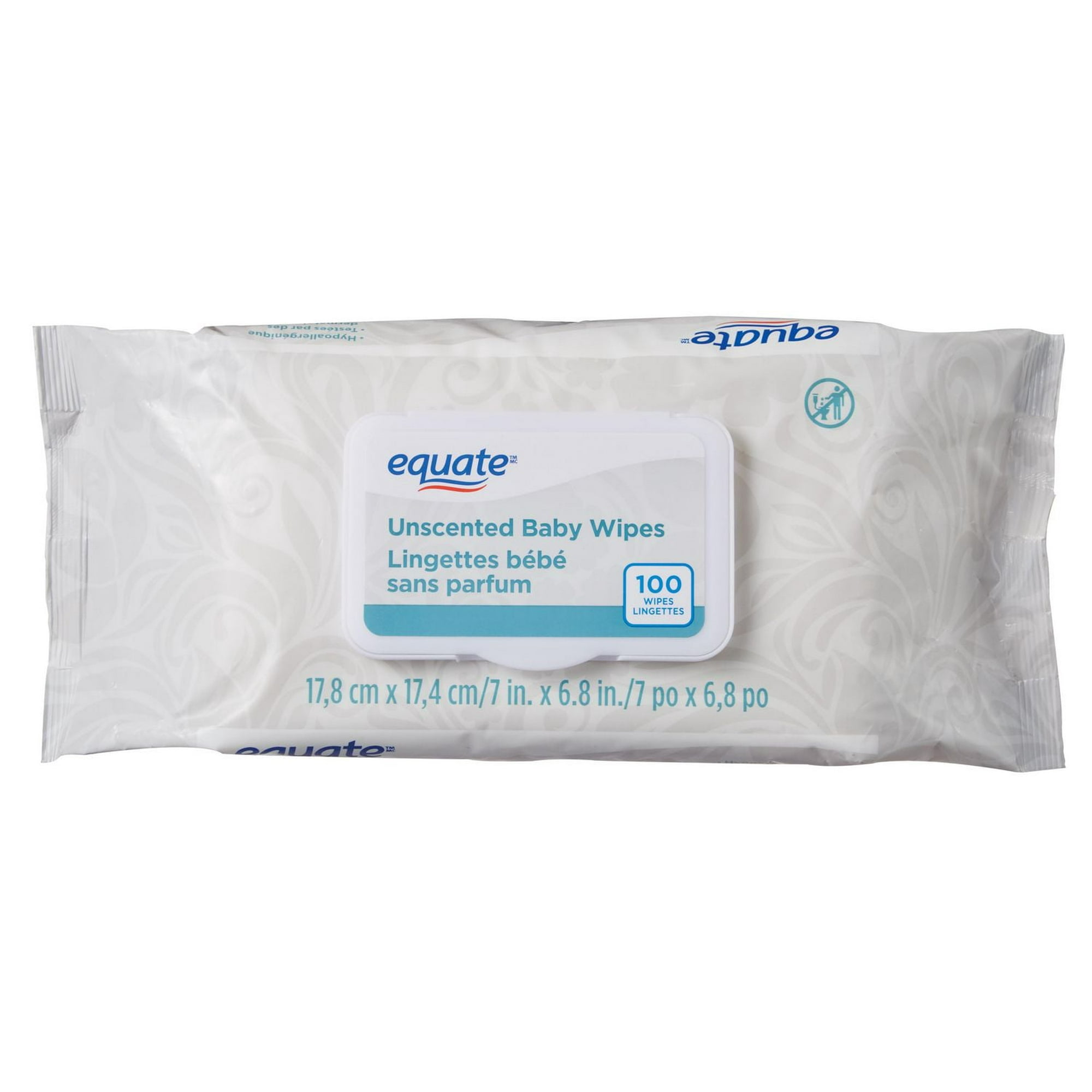 Click here for Equate Unscented Baby Wipes prices