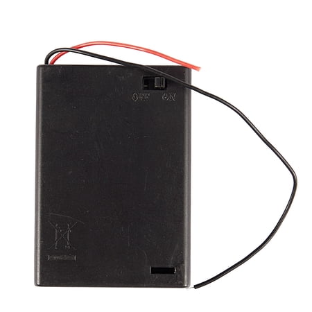 ON/OFF Switch Batteries Case Box w Cover for 3 x 1.5V AA Battery ...