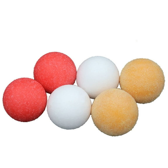 RENACLIPY 10Pack Mini Round Foosball Balls Replacement for Table Soccer ...