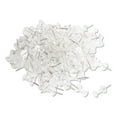 Standard Push Pins, Plastic, Clear, 0.44", 200/Pack | Bundle of 10 ...