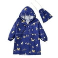 Jacenvly New Rain Jackets for Kids Toddler Kids Baby Girls Cute Print Rainwear Children Raincoat ...