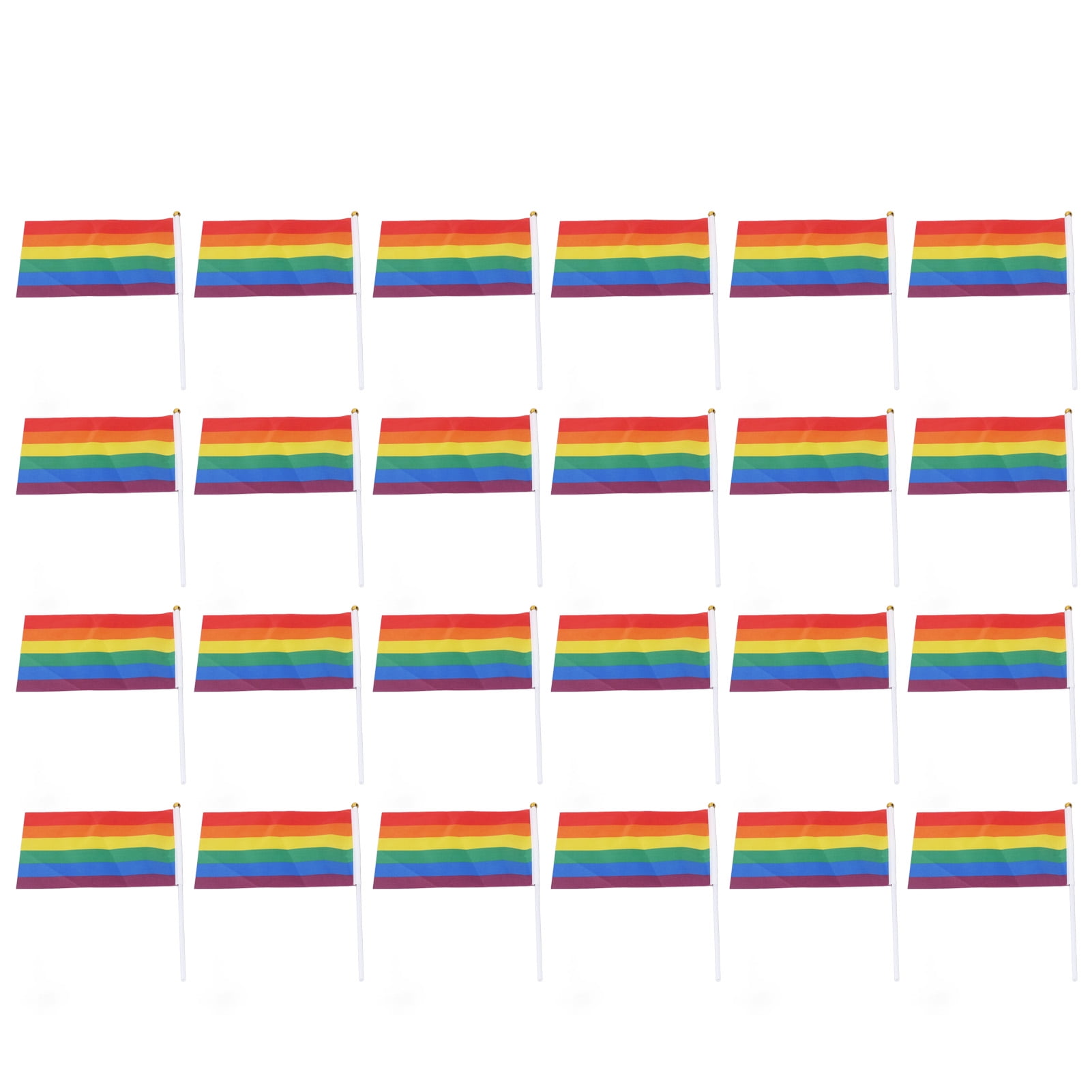 Mini Banderas Del Orgullo ANGGREK 24 Juegos Para Decoraciones de ...