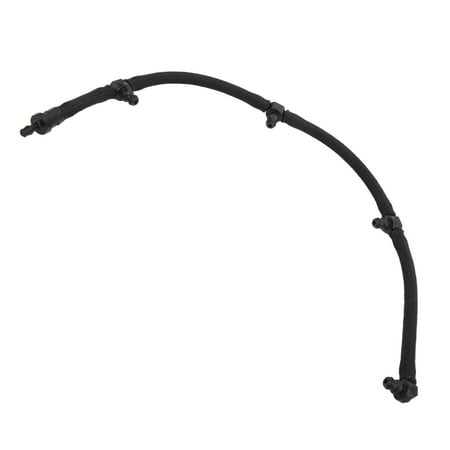 Diesel Return Hose, Black Long Durability WE011349Y Diesel Fuel Return ...