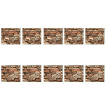 3D Self-Adhesive Foam Wallpaper, Waterproof Wallpaper Wall Border Foam ...