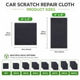 1Pcs Advanced Car Scratch Repair Cloth, 8x4 in Smart Nano Glitter Rag ...