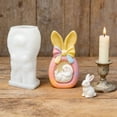 Easter Decor Silicone for Rabbit Ear Candles Diy Cute Rabbit Desktop ...