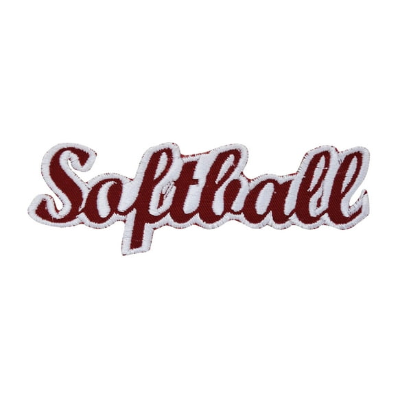 Softball Iron Patches