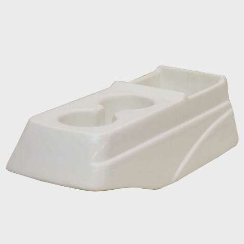 Pontoon Boat Seat Cup Holder Armrest | w/Storage18 3/4 Inch Fiberglass ...