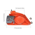 CaraMart Heavy-Duty Chainsaw Brake Cover for Echo CS-370 CS-400 - Easy ...
