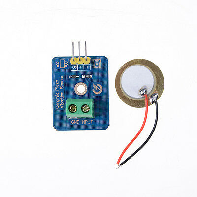 Datingday Analog Piezoelectricity Ceramic Piezo Vibration Sensor DIYs ...