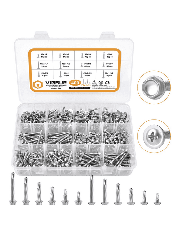 Self Tapping & Self Drilling Screws in Screws - Walmart.com