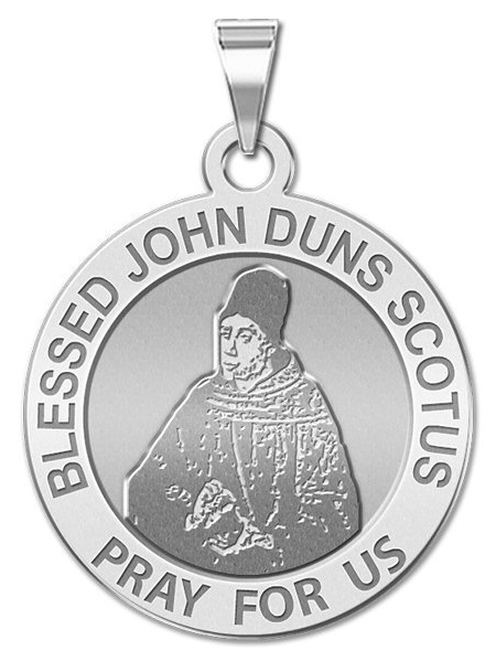 Blessed John Duns Scotus Religious Medal - 3/4 Inch Size of a Nickel ...