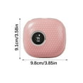 Compact Inaudible Reach Lens Cleanser with Smart Modes and LED Aluminum ...