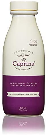 Caprina by Canus, Fresh Goat's Milk Foaming Milk Bath, Shea Butter ...