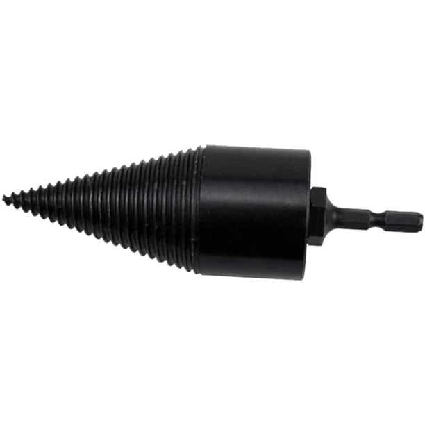 42mm Log Splitter Wood Splitter Heavy Duty Drill Screw Driver Cone Fire ...