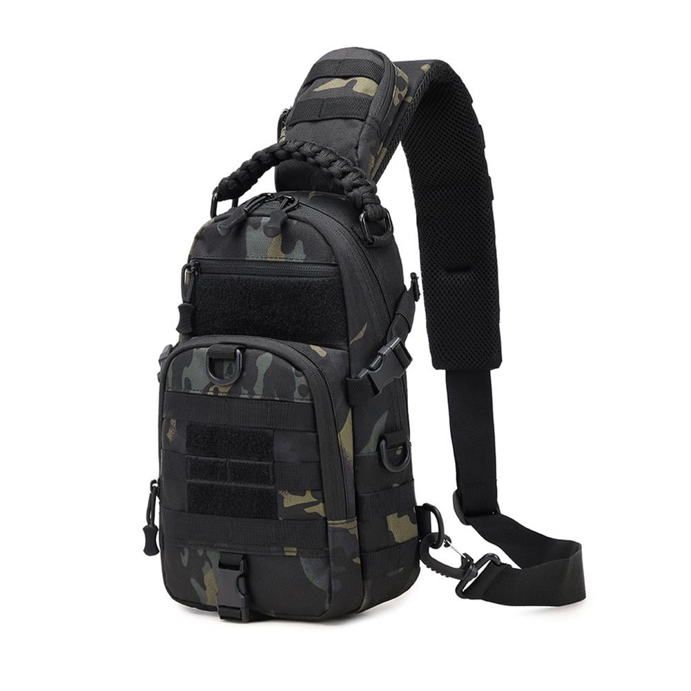 Click here for Kitpipi Men Backpack Molle Tactical Sling Chest Pa... prices
