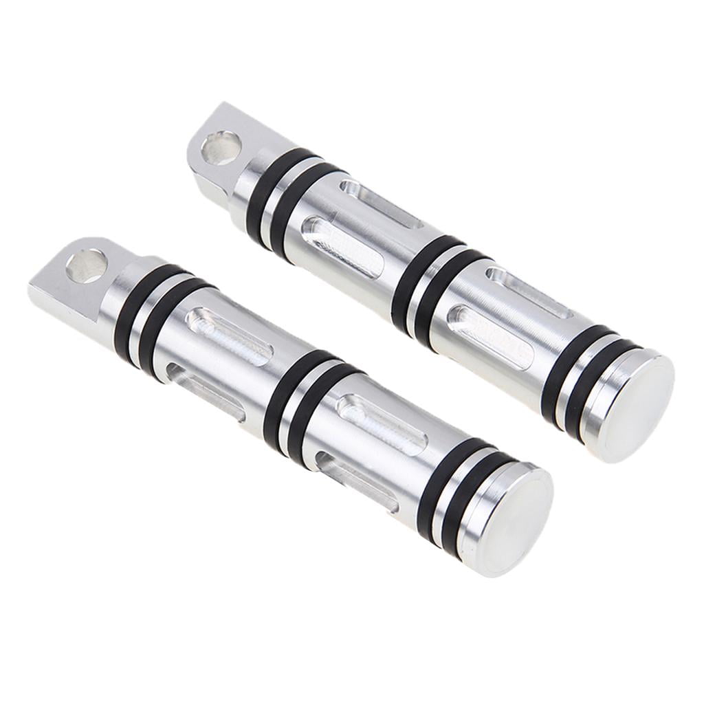 Reposapiés CNC Cola Clavijas de Piezaza Delantero Plata | Walmart en línea