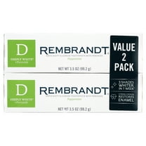 Rembrandt Intense Stain Whitening Toothpaste, Mint Flavored Dental ...
