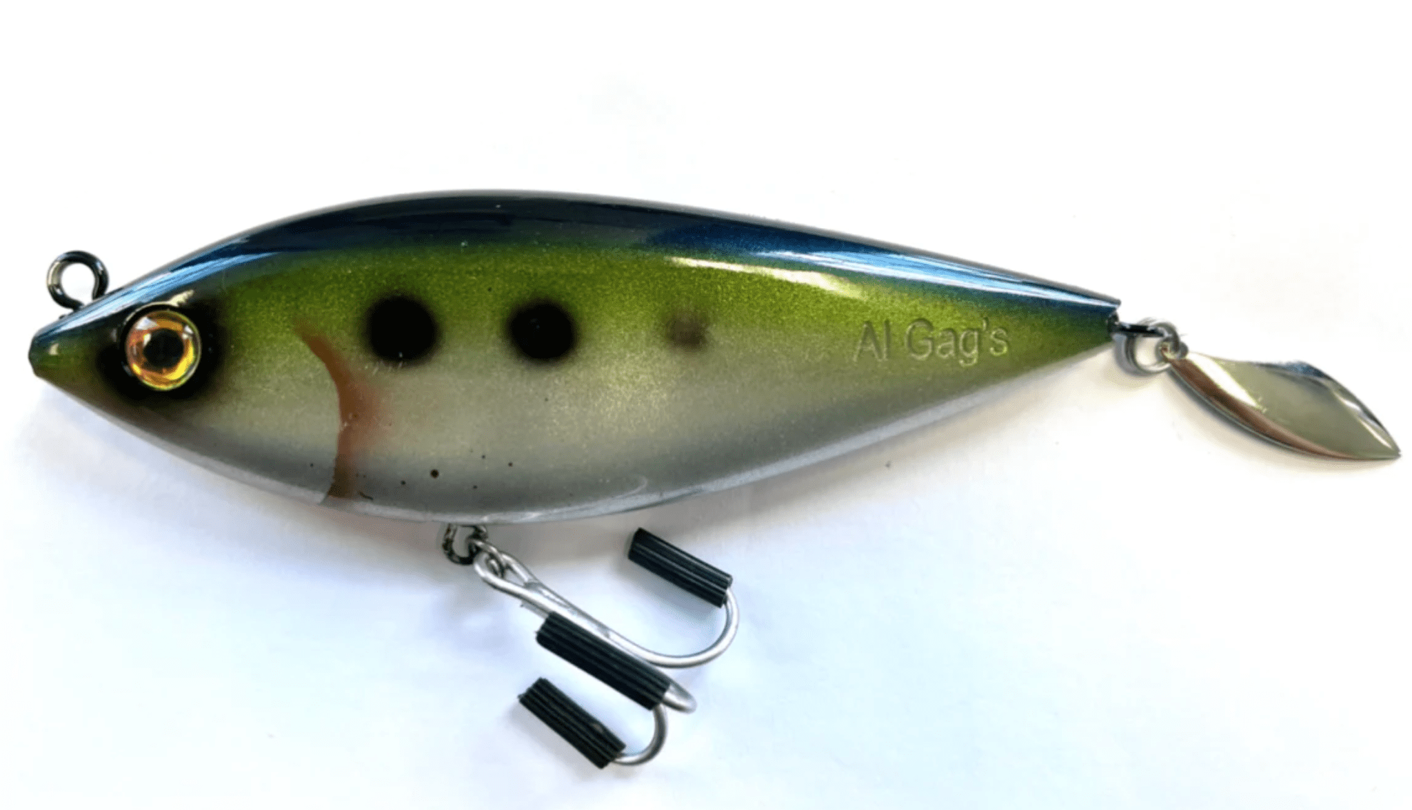 Al Gags The Gagster Striper Lure 2.4oz Bunker - Walmart.com