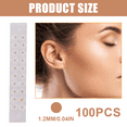 100Pcs Acupunctures Beads Ear Care Bead Disposables Ear Sticker Massage ...