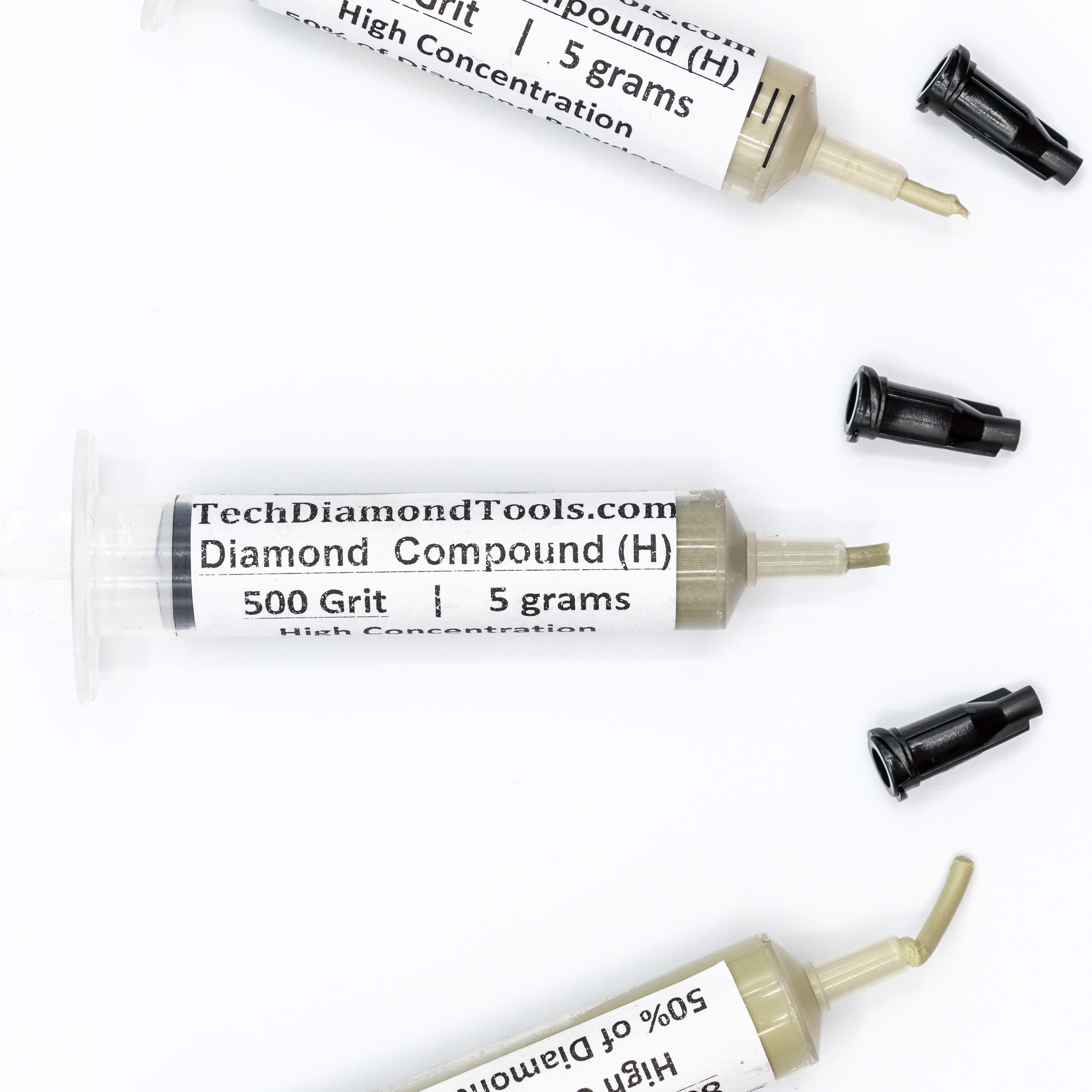 TechDiamondTools Diamond Lapping Paste Set of 3 Syringes X 5 Grams (H ...