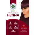 Henna Cosmetics, Hair Dye Kit, Burgundy, Herbal Color - Walmart.com