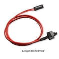 0.5m 2 Pin Computer Line Cable Chassis Boot Line Reset Line Power Cable ...