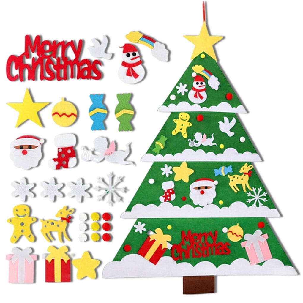 Click here for Youkk Diy Felt Christmas Tree Set Kid Xmas Xmas Tr... prices