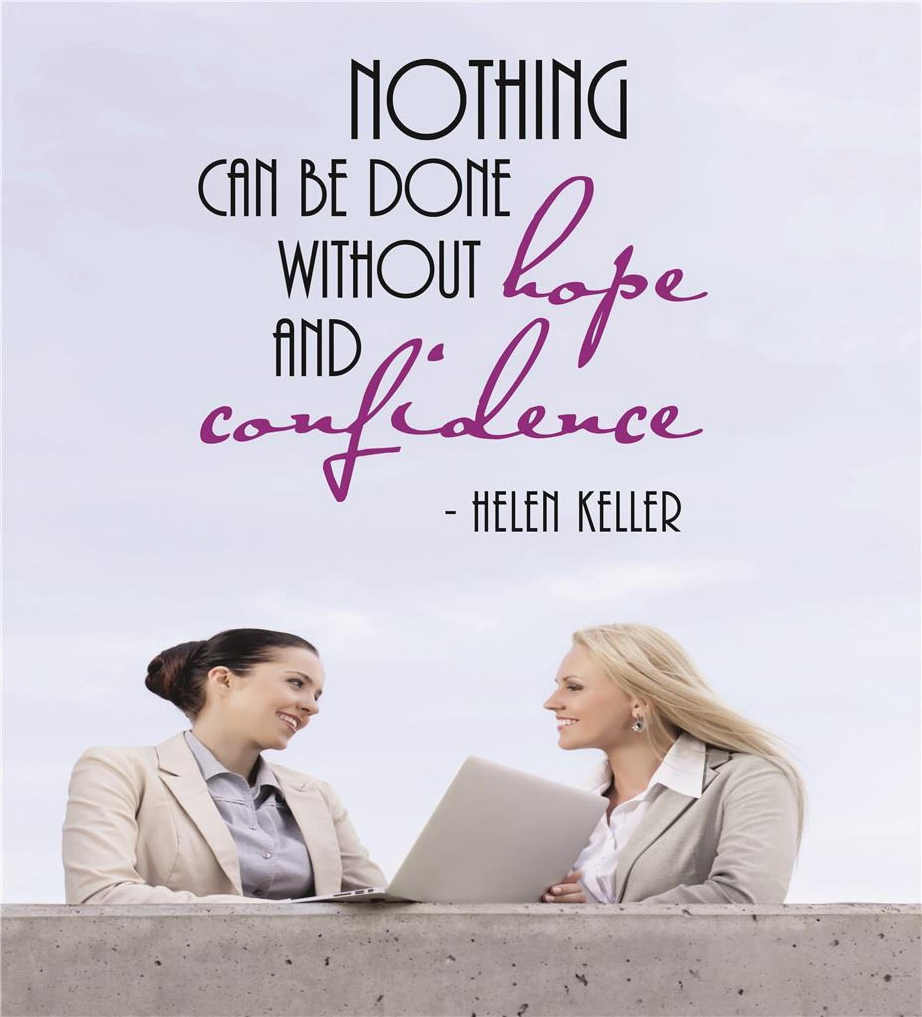 Family Nothing done without Hope Motivational Quotes & Sayings Wall ...