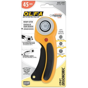 Olfa 60mm Standard Rotary Cutter - Compact, Easy to Use, Suitable for ...