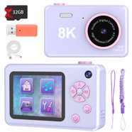 Vivitar Kidzcam Digital Camera for Kids with Rechargeable Battery and 2 ...