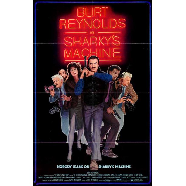Sharky's Machine - movie POSTER (Style B) (11" x 17") (1981) - Walmart.com
