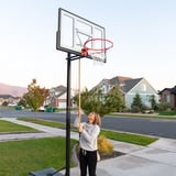 Lifetime 46 inch Shatterproof Backboard, Adjustable Height System with ...