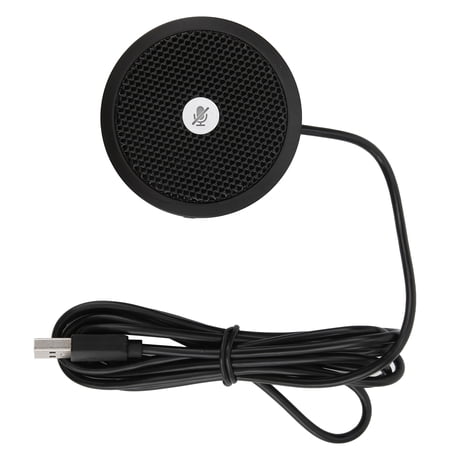 LHCER Desktop Meeting Mic,Microphone,Omni‑Directional Microphone Plug ...