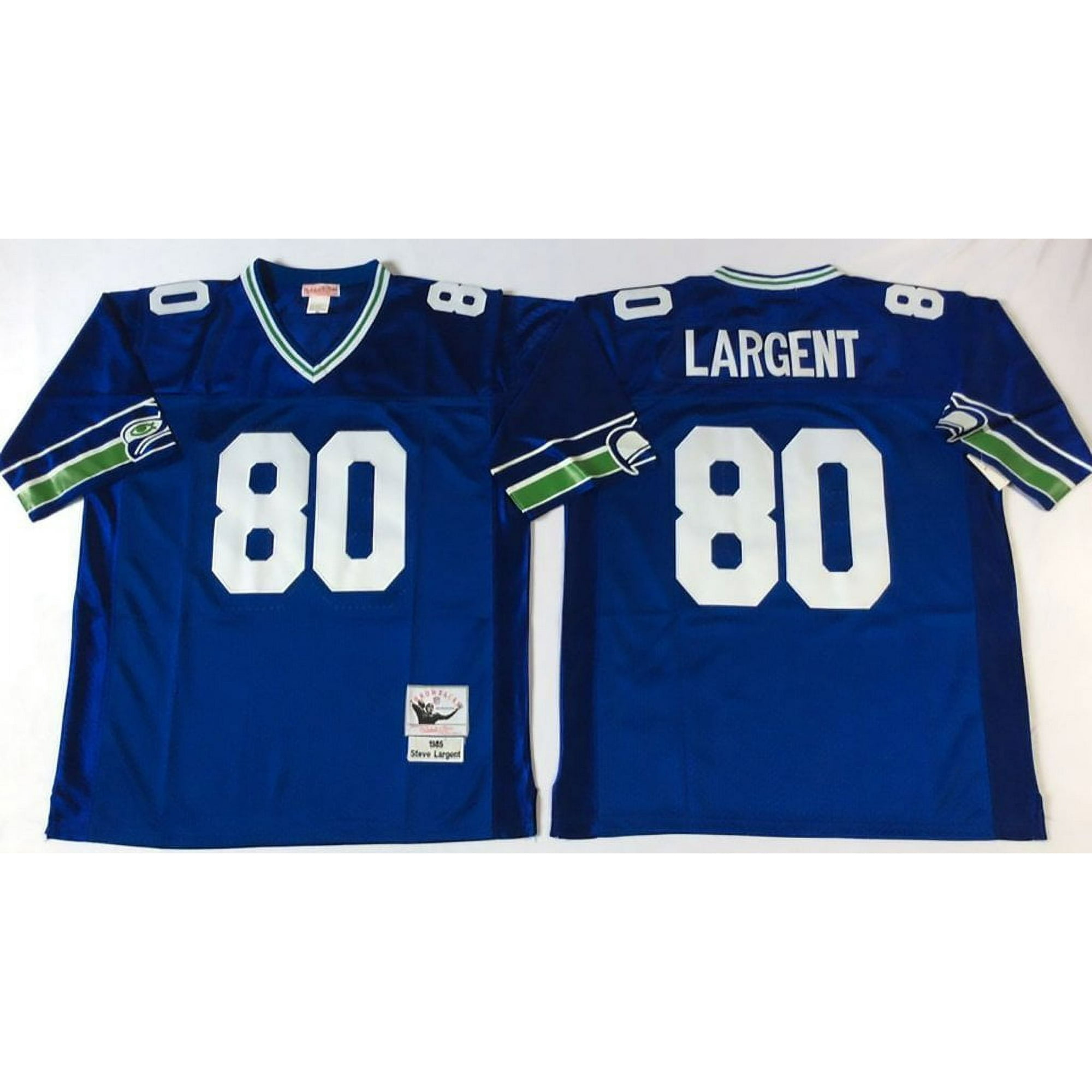Click here for Mens Seattle Seahawksnt #80 Vintage Football Jerse... prices