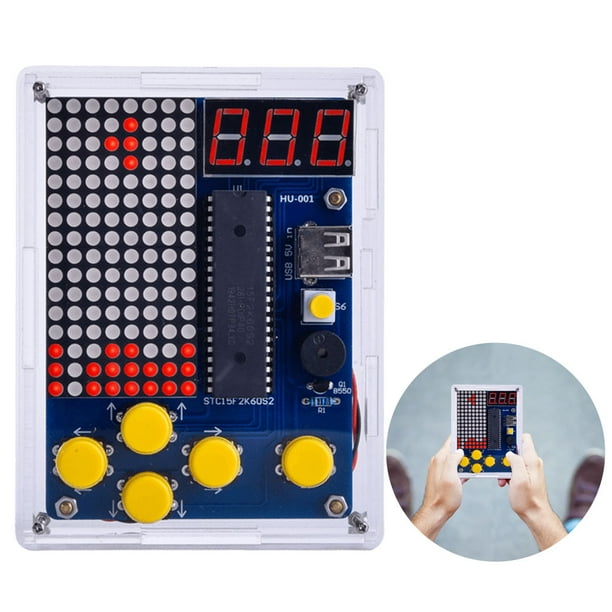DQrwqpou 51 Kit Práctica Soldadura para Consola Juegos Un Chip (juego ...