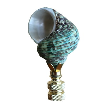 Silver Mouth Shell Finial 3"h - Walmart.com