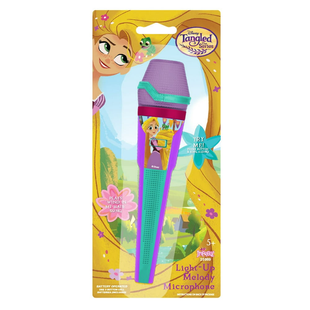 Disney Tangled the Series Rapunzel Light-Up Melody Microphone - Walmart ...