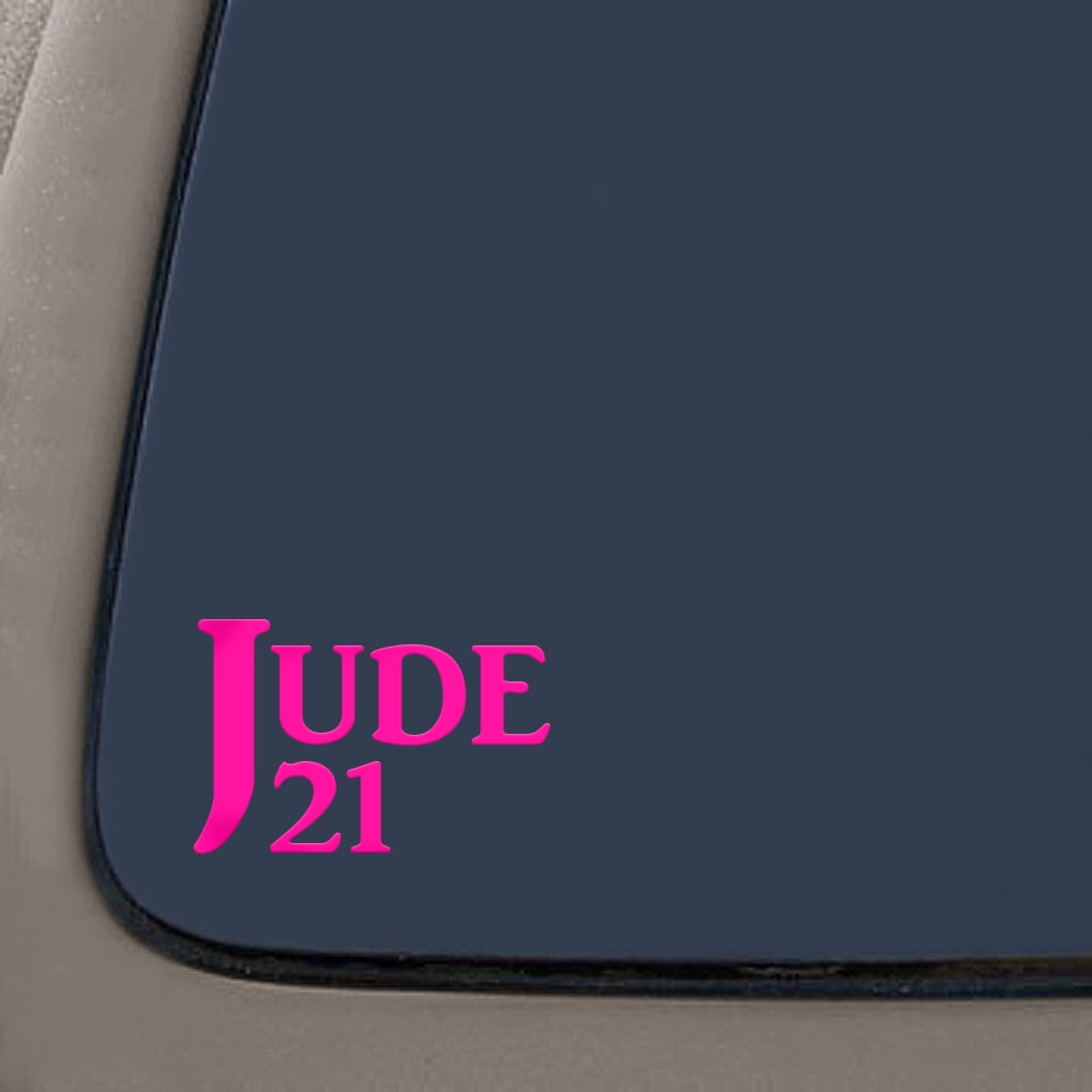 Jude 21 Bible Verse Decal Sticker | 7.5-Inches By 4.9-Inches ...