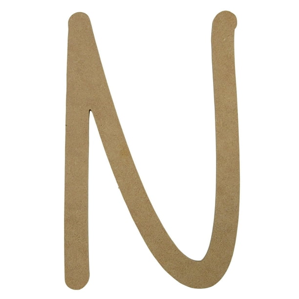Wooden Letter Unfinished, Fall Is Coming Font, Craft Cutout - Walmart.com