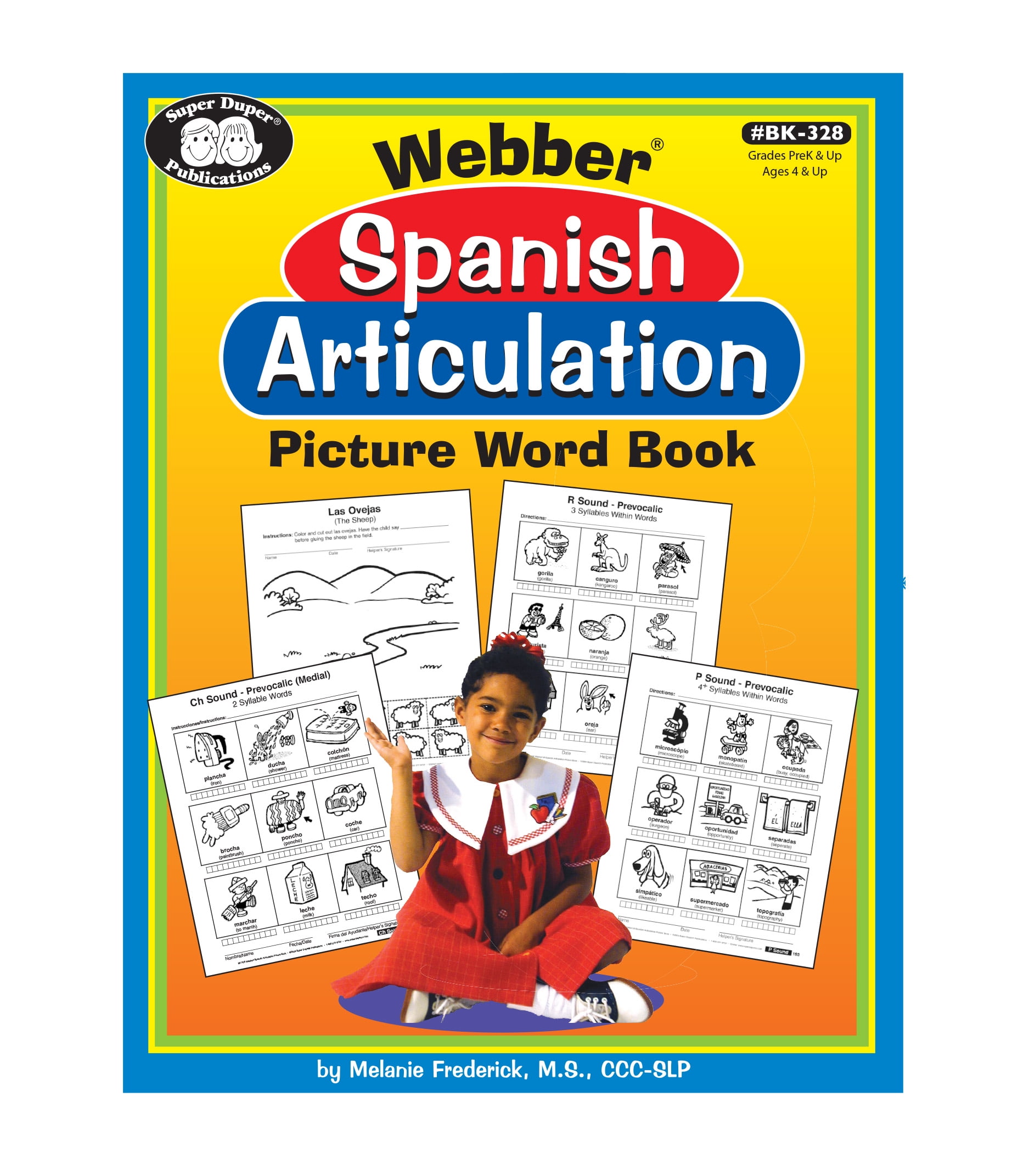 Super Duper Publications | Webber® Spanish Articulation Picture Word ...