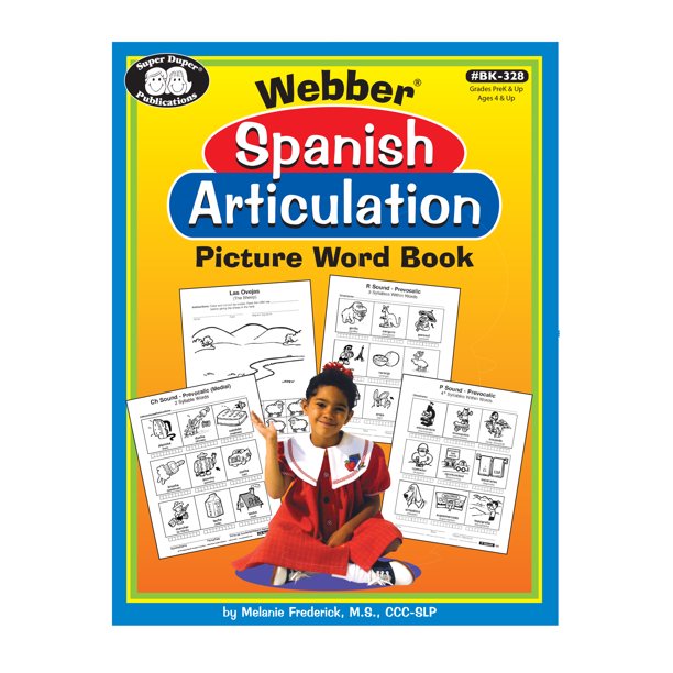 Super Duper Publications | Webber® Spanish Articulation Picture Word ...