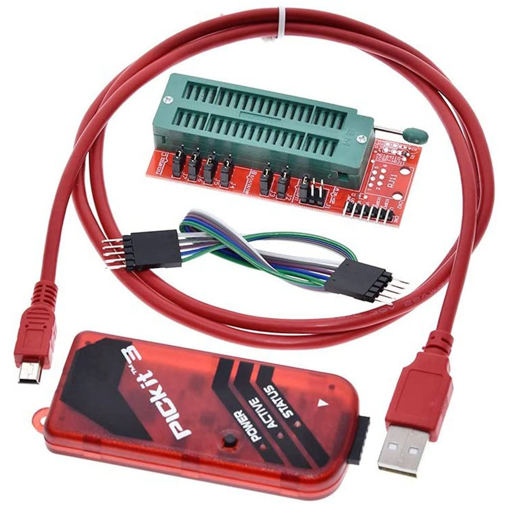 Pickit3 Programmer Pic Icd2 Pic Kit 23 Programming Adapter Universal Programmer Fz0508 1443