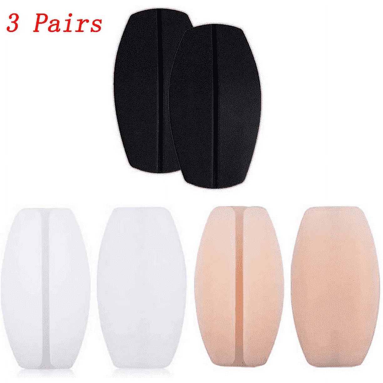 Click here for Shellton 3 Pairs Womens Soft Silicone Bra Strap Cu... prices